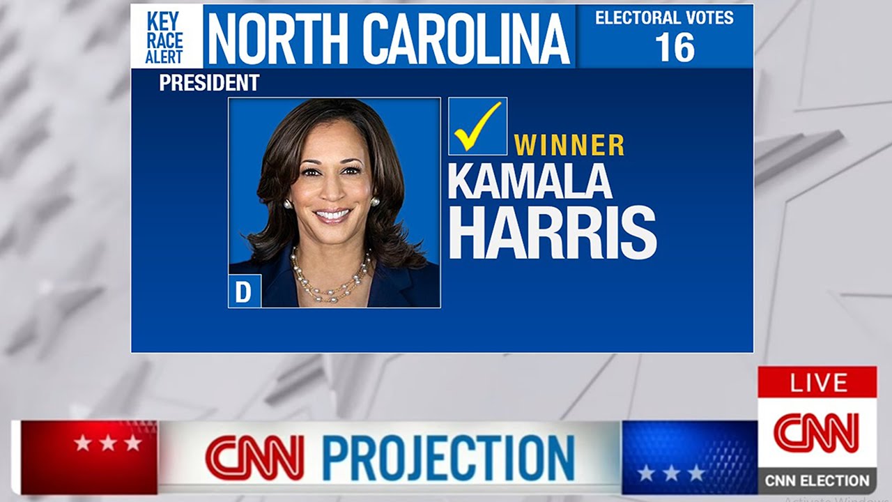Election Night 2024: Kamala Harris V Donald Trump | Full Map Results ...