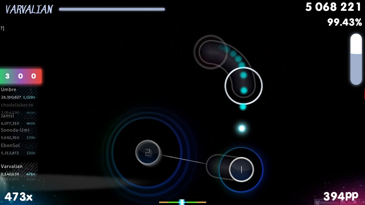 Varvalian | Shounen Radio - neu [end?] +HR 99.68% {#1 661pp FC} - osu ...