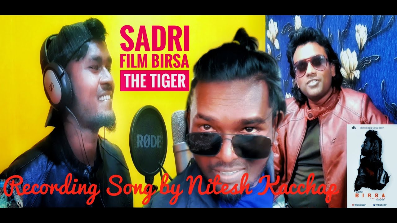 Singer Nitesh Kachhap // Sadri Film Birsa The Tiger // Niboo Mircha ...