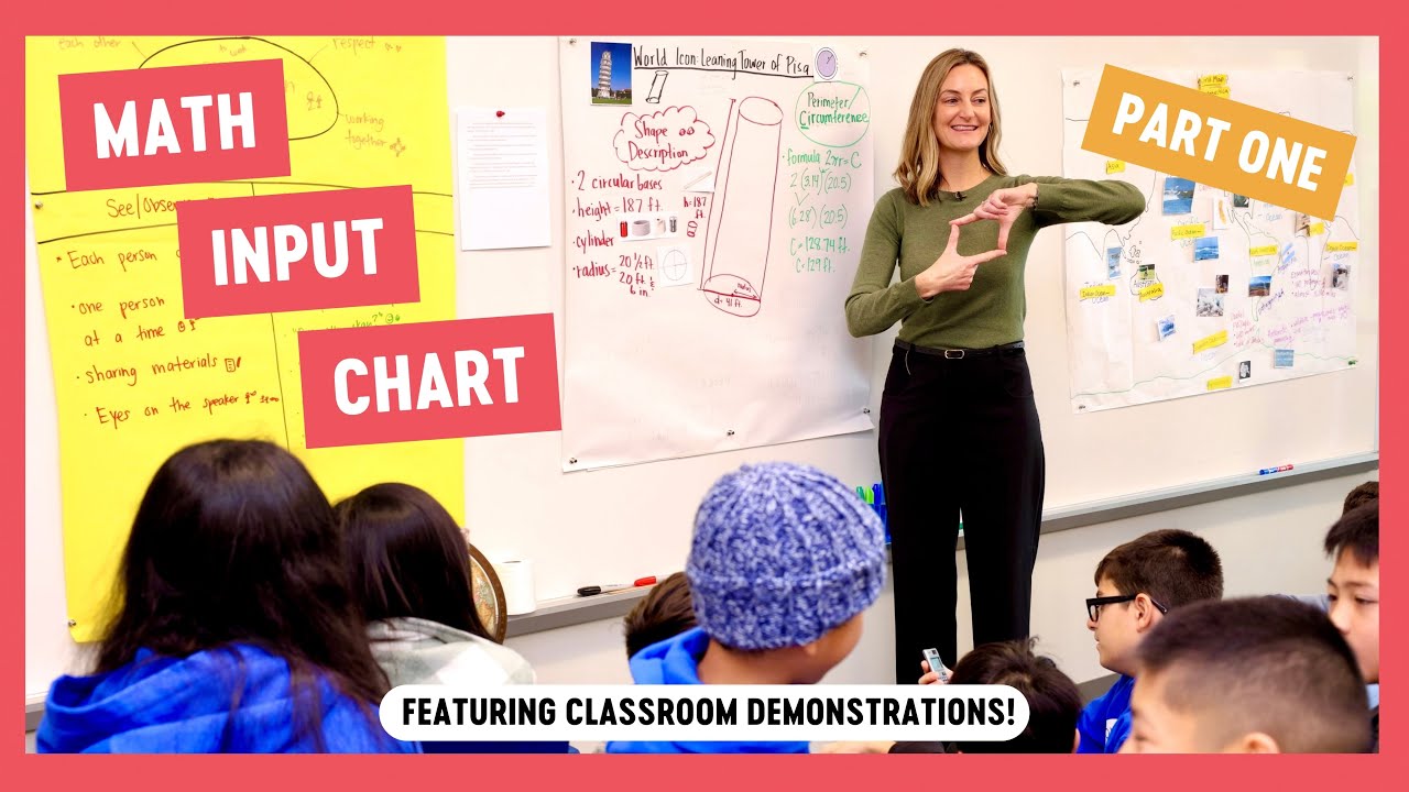 Math Pictorial Input Chart DEMO! - YouTube