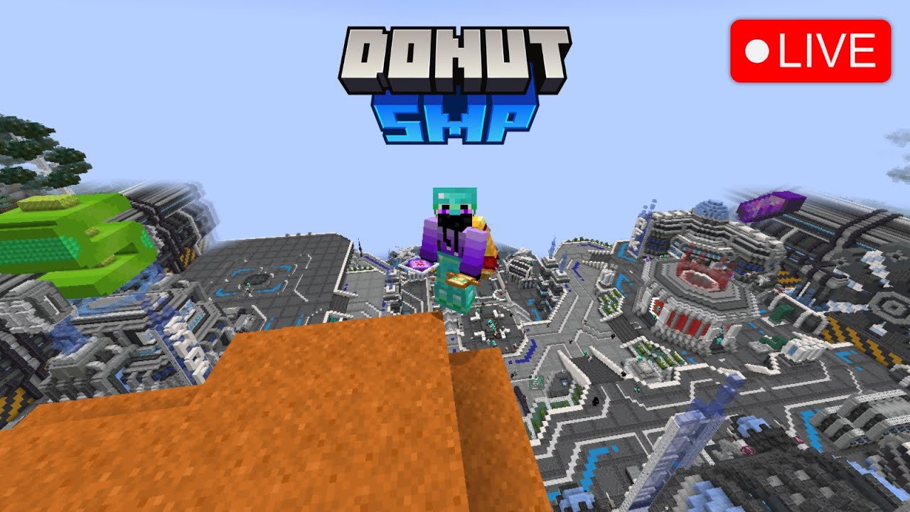 Donut SMP! Maybe trying to tp Drdonutt - YouTube