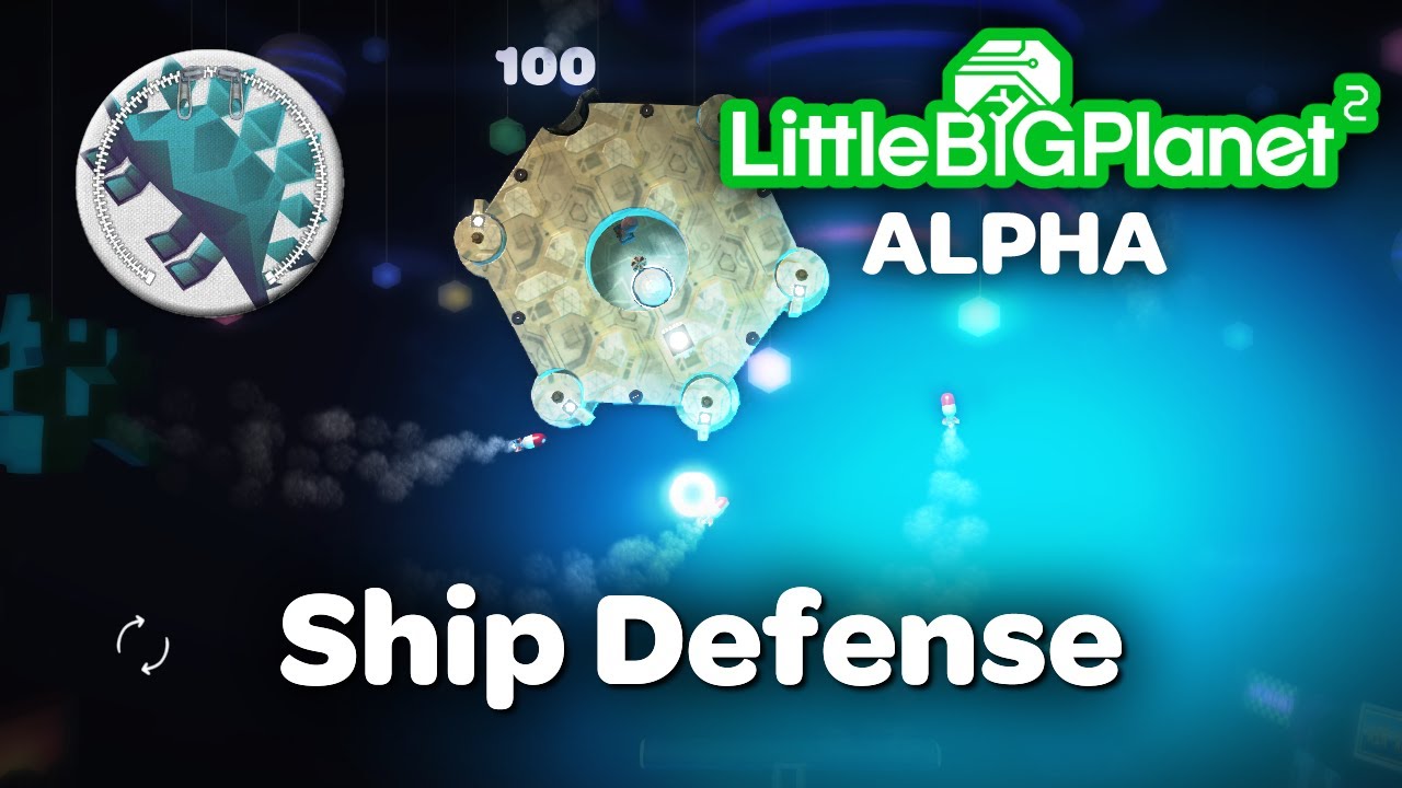 Ship Defence - LittleBigPlanet™2 May 5th, 2010 Pre-Alpha - YouTube