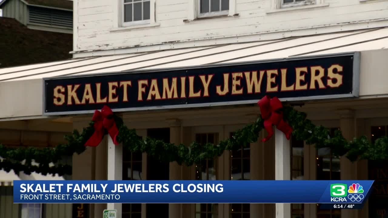 Skalet Family Jewelers in Old Sacramento closes its doors - YouTube