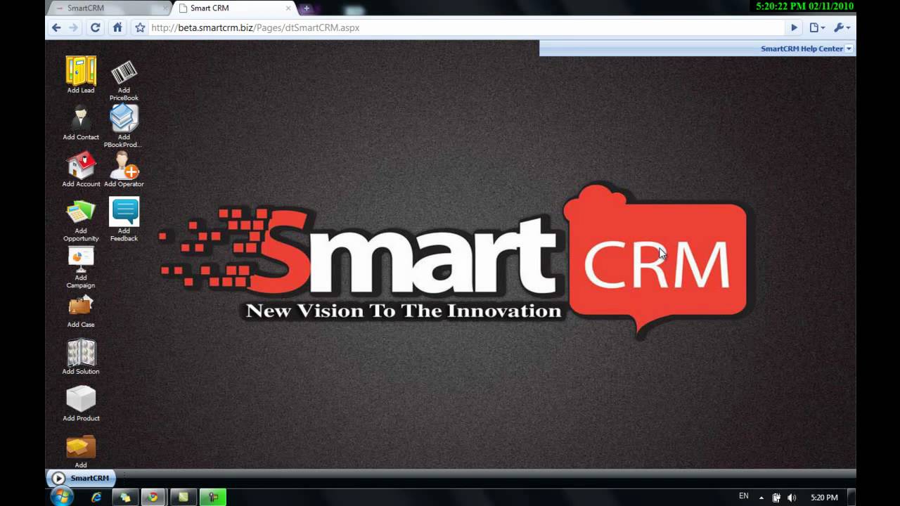 SmartCRM Features User Interface - YouTube