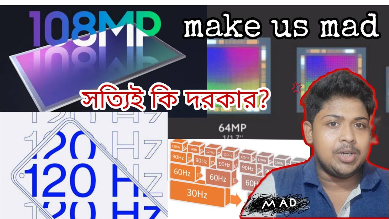 Mobile company make us mad - But why ? | 108 MP Camara or 120hz Display ...