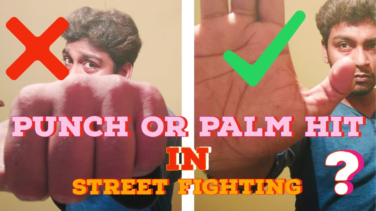 Punch or Palm strike || What is more helpful in Street Selfdefense ...