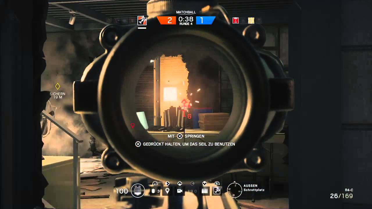 R6 Siege - Ash kleiner Tower Action Oregon - YouTube