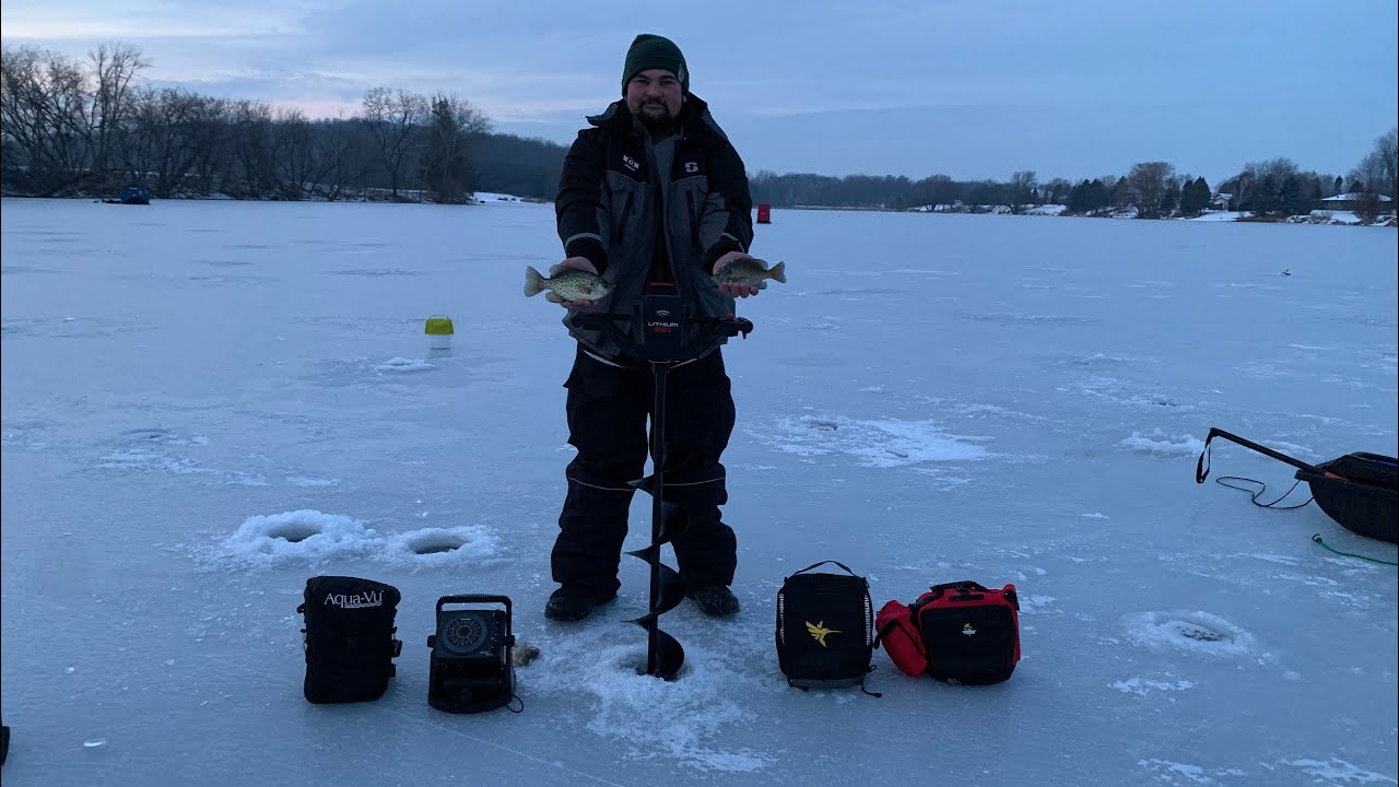 Exploring Southern Wisconsin Lakes for Early Ice Fish!!! - YouTube
