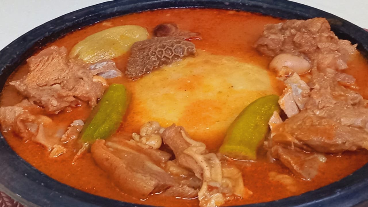 Goat Meat Light Soup | Aponkye Nkrakra | Goat Meat Pepper Soup | Ghana ...