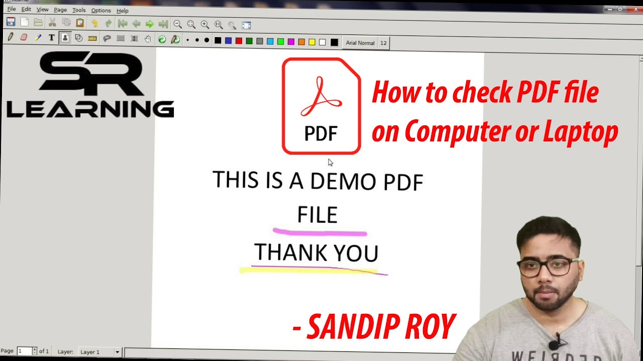 How To Check PDF File On Computer Or Laptop SR Learning SANDIP how-to-check-pdf-file-on-computer-or-laptop-sr-learning-sandip