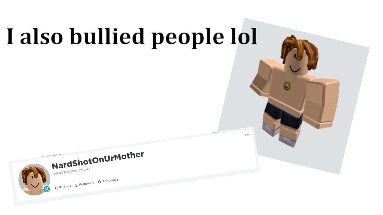 Saying inappropriate stuff and made a inappropriate account + Toxic ...