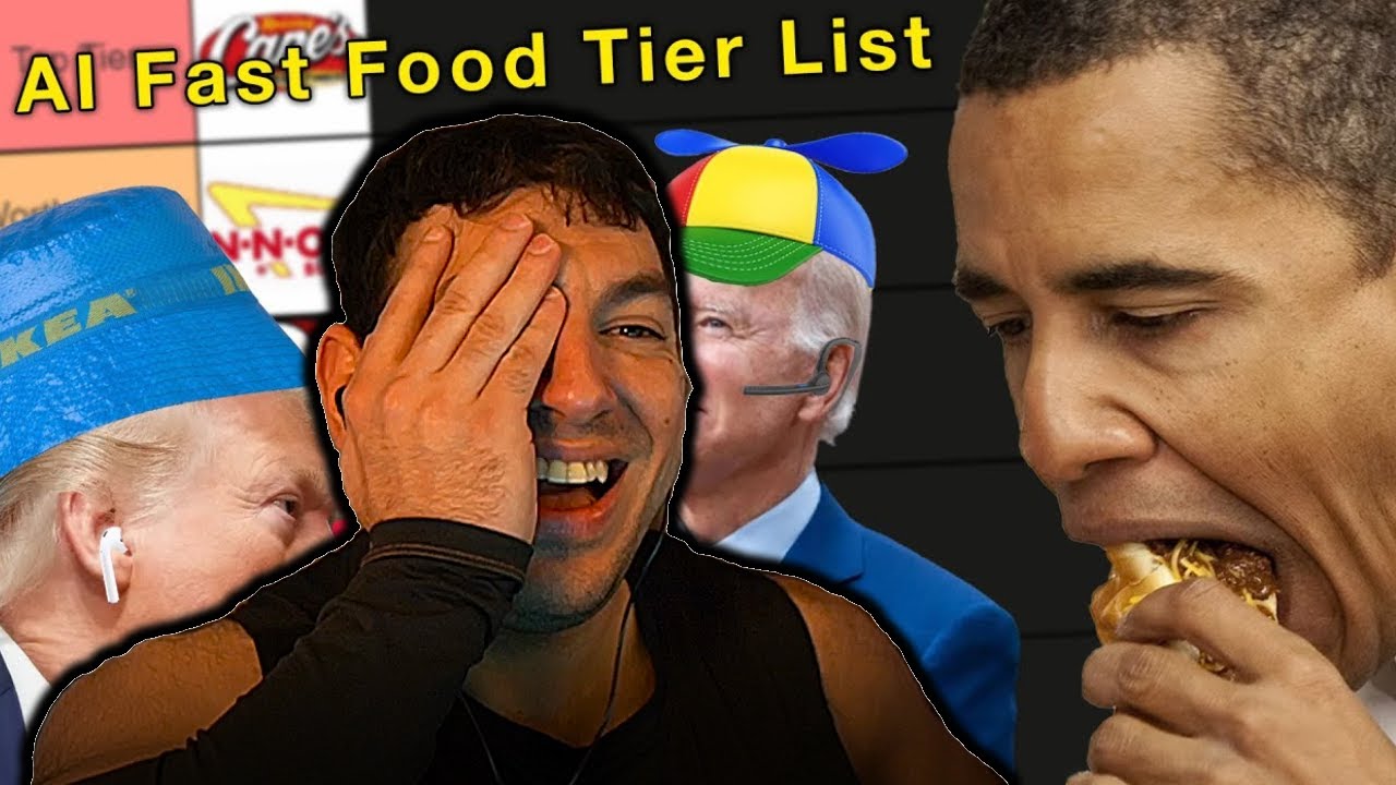 Trump & the Gang Make a Fast Food Tier List | Cornel Reacts - YouTube