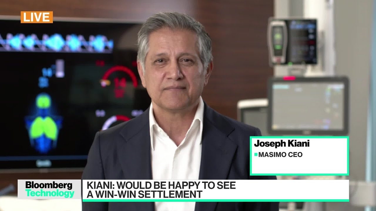 Masimo CEO: Would Be Happy With Win-Win Apple Settlement - YouTube