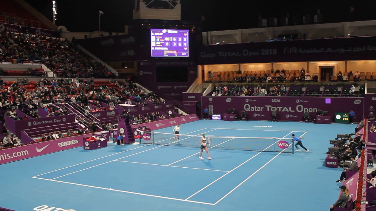 Qatar tennis(women) 2019 - YouTube