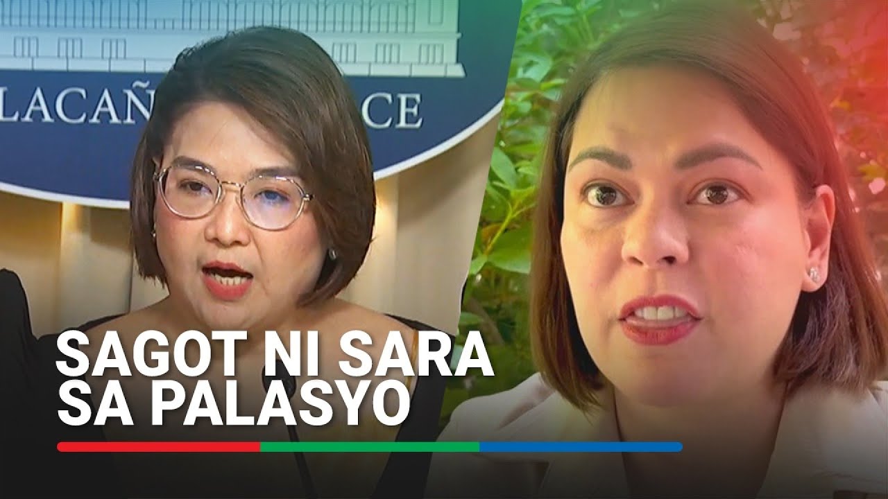'Complete failure'? Sara responds | ABS-CBN News - YouTube