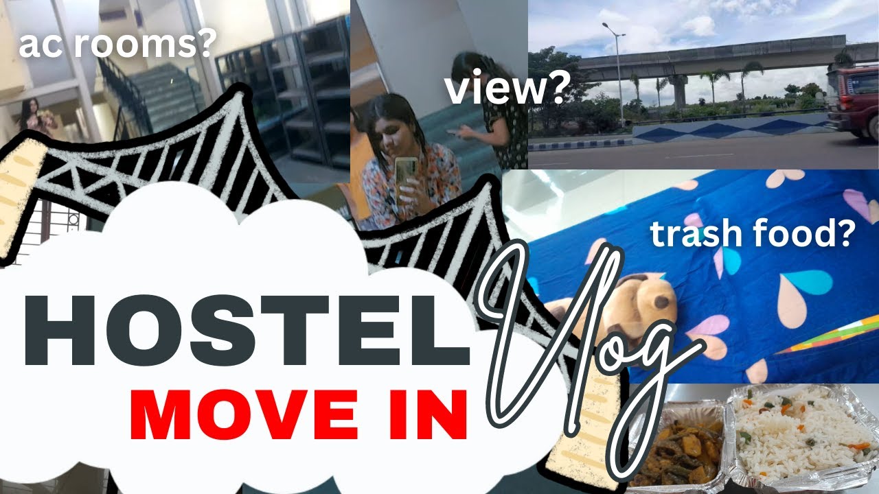 Moving into NIFT KOLKATA HOSTEL | *living on your own* | *unpacking and ...