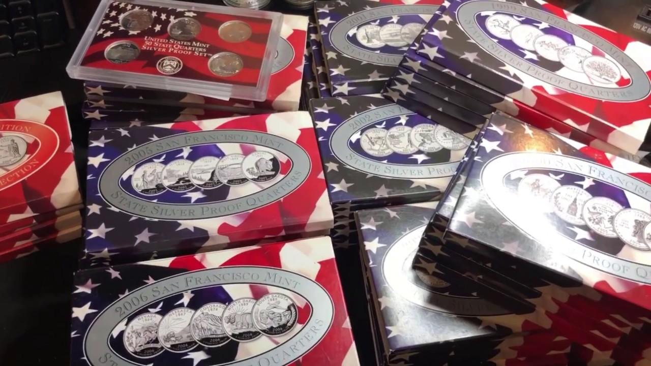 "FREE" Silver From State Quarters CSN Sets! - YouTube