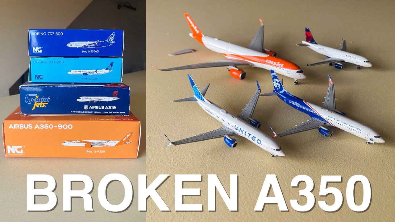 My First Broken NG Model - Model Aircraft Unboxing! - YouTube