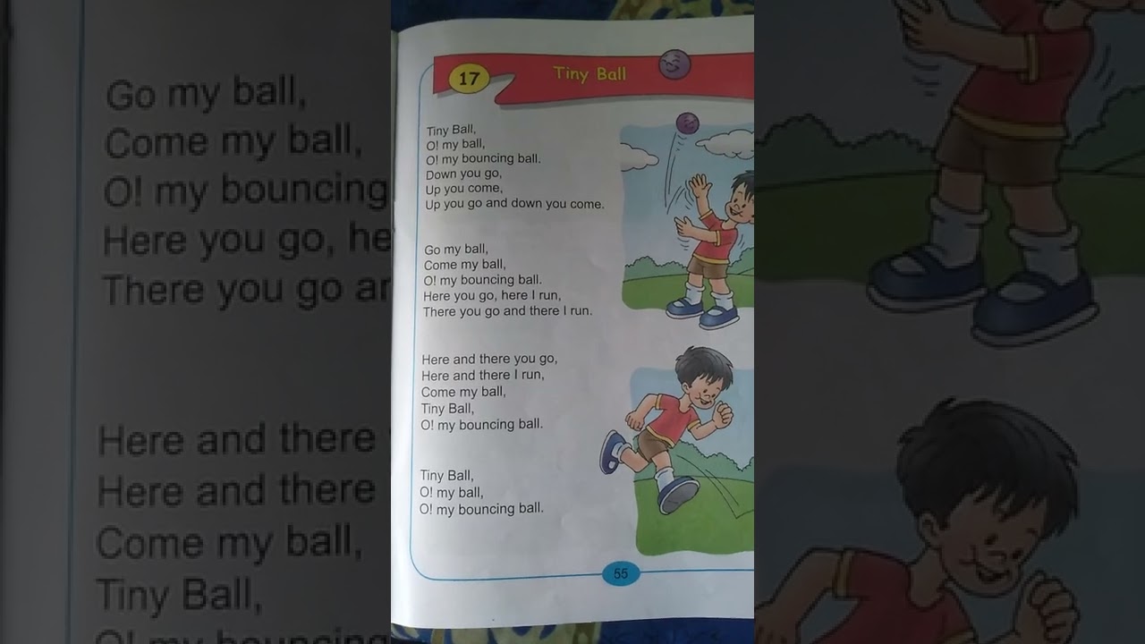 Tiny Ball poem// Poem in english for kids// poem of Tiny Ball// # ...