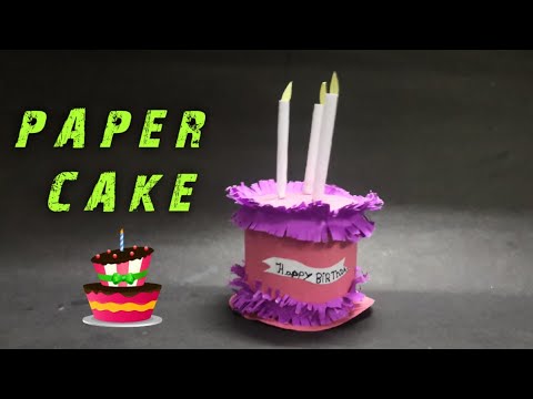 How to make Paper cake || DIY || craft ideas💡 - YouTube