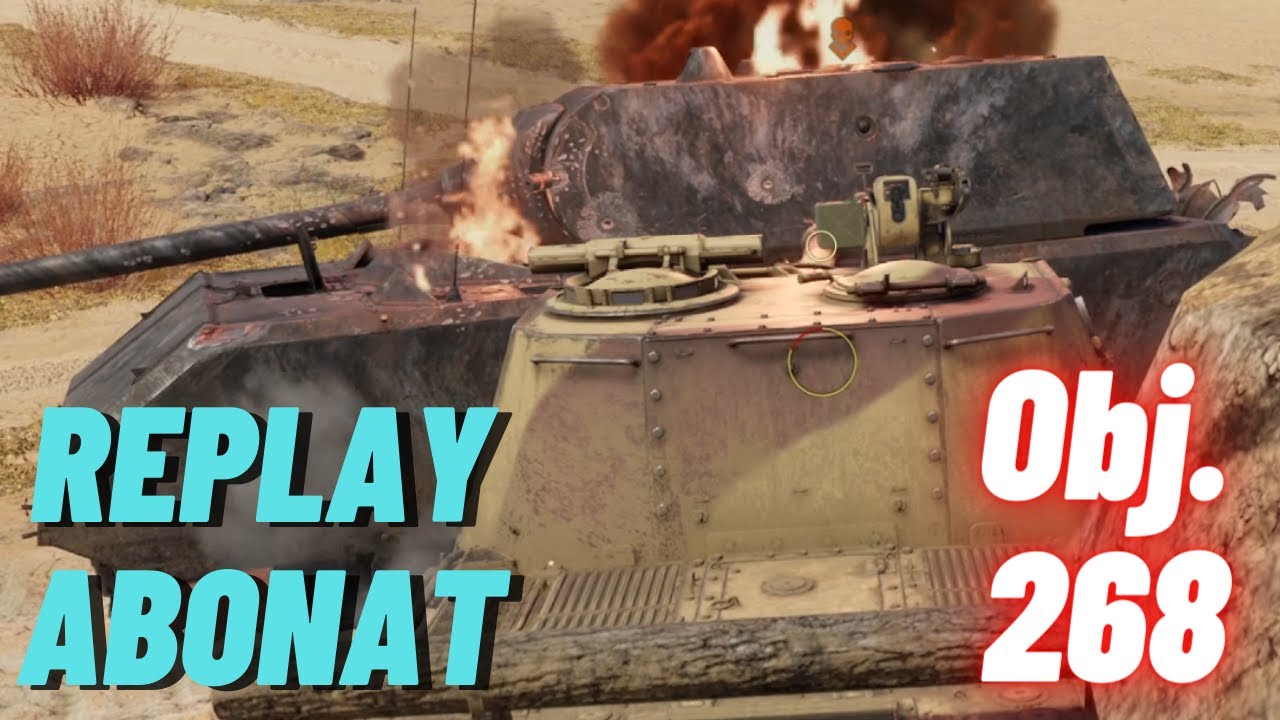 Replay de Abonat - Object 268 vs Maus - YouTube