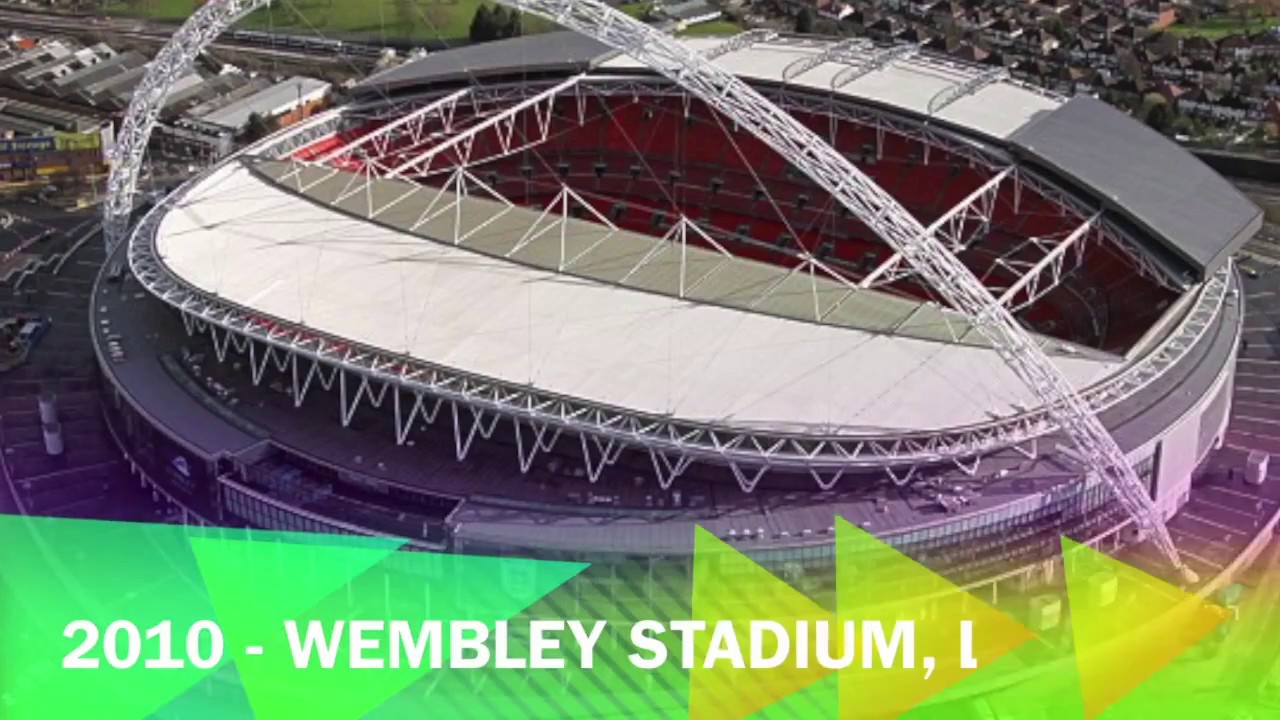 UEFA Champions League Final Stadiums 2000-2017 - YouTube