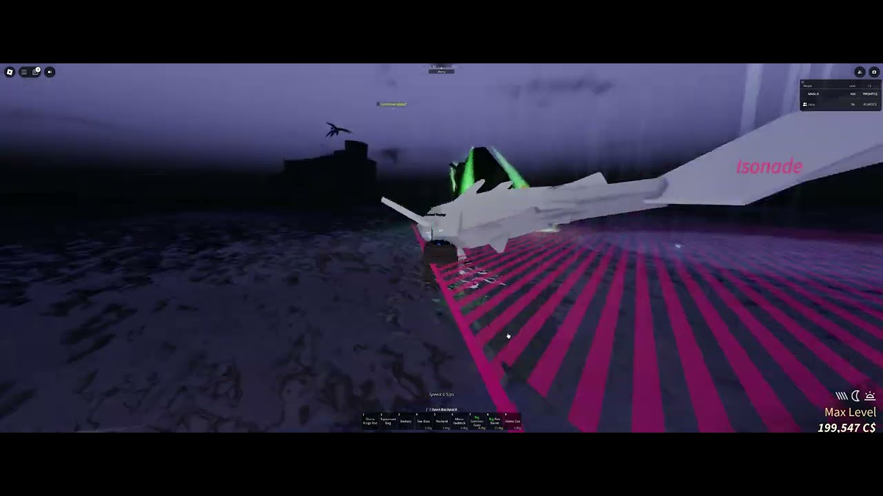 my first isonade! fishc roblox - YouTube