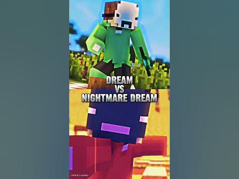 DREAM VS NIGHTMARE DREAM 🔥 #shorts #dream #nightmare - YouTube
