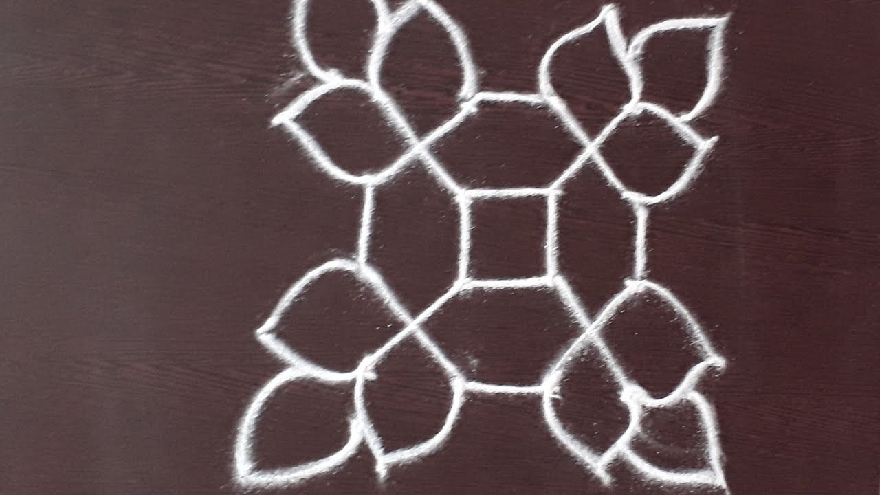 4*4 dots easy design - YouTube