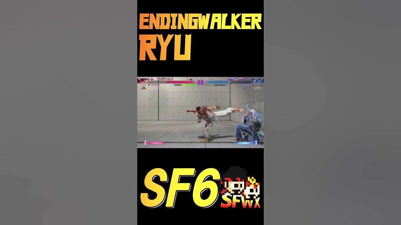 EndingWalker Ryu Legend SF6 Season2 | sf6 #sf6_ryu #sf6 #streetfighter6 - YouTube