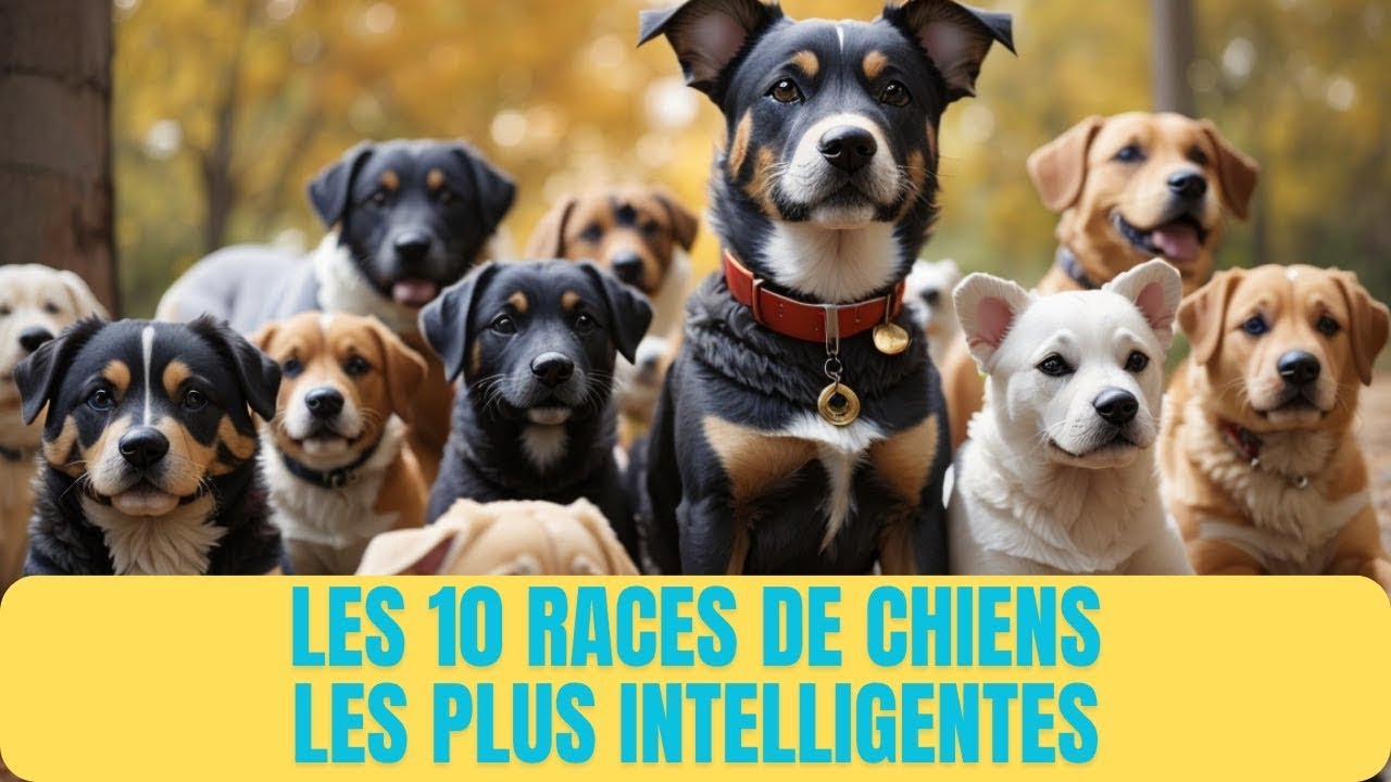 Au sommet de l'intelligence canine : Les 10 races de chiens les plus ...