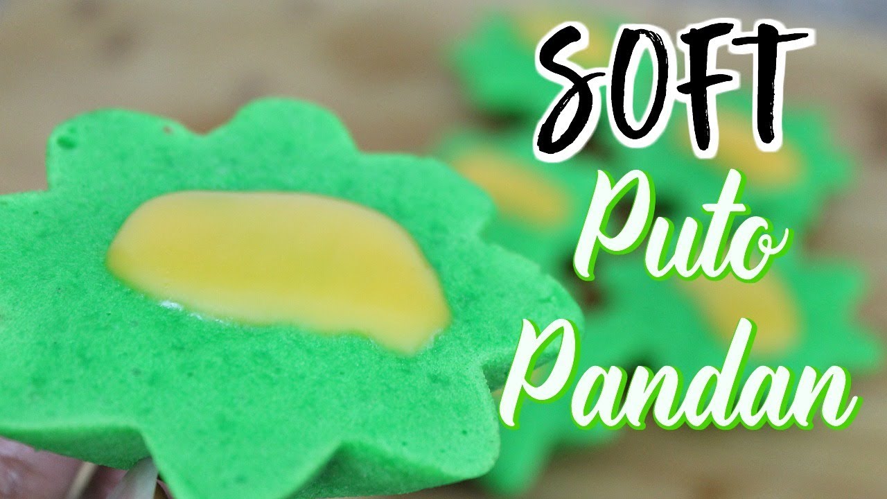 PUTO PANDAN | HOW TO MAKE SOFT FILIPINO PUTO TAGALOG - YouTube