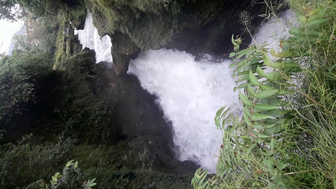 Devi's falls in Pokhara, Nepal (पोखरा डेबिड फल) - YouTube