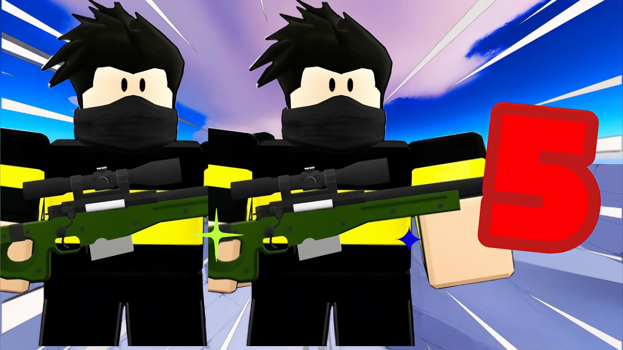3 Snipers vs 5 Players... (ROBLOX RIVALS) - YouTube
