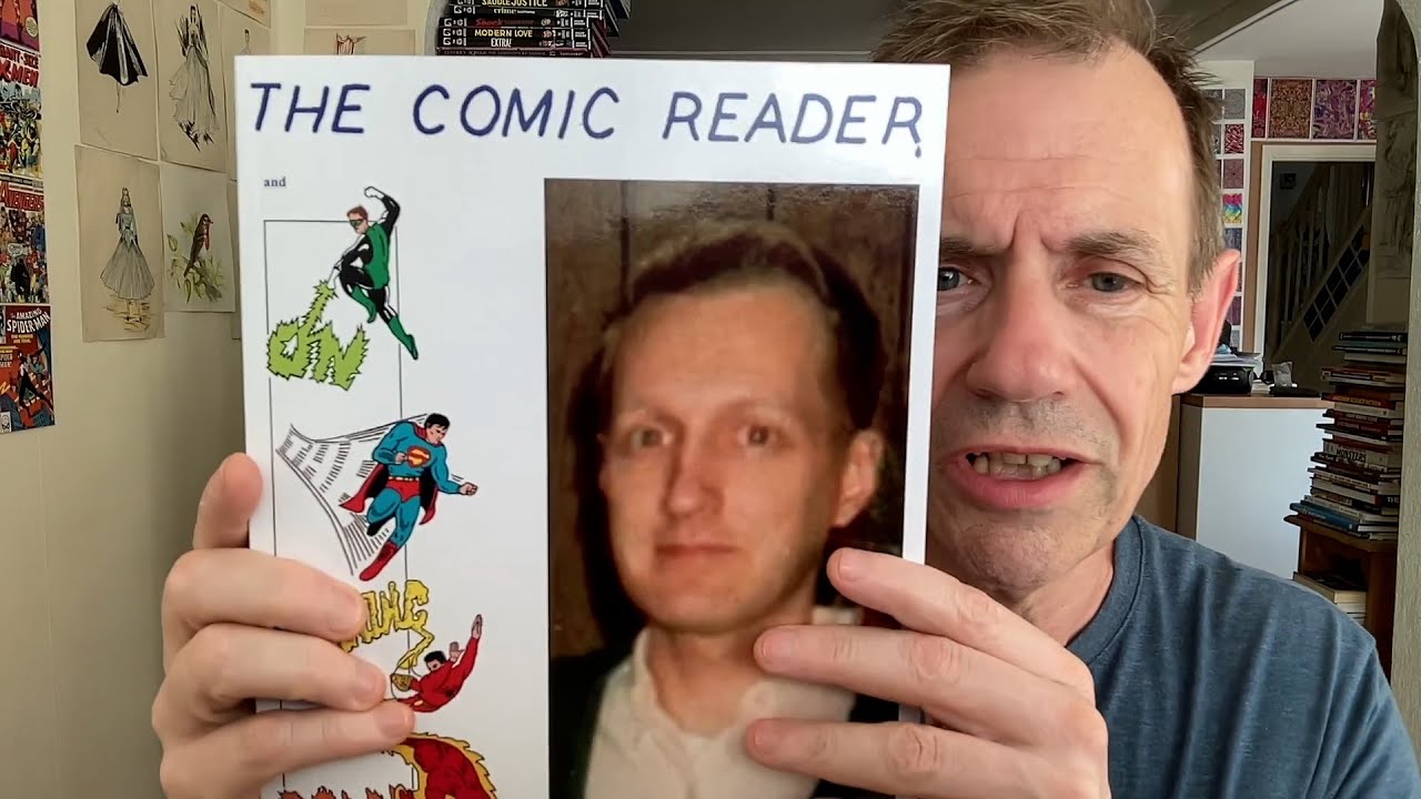 Comic Reader On The Drawing Board By Dr Jerry Bails - Silver Age DC ...