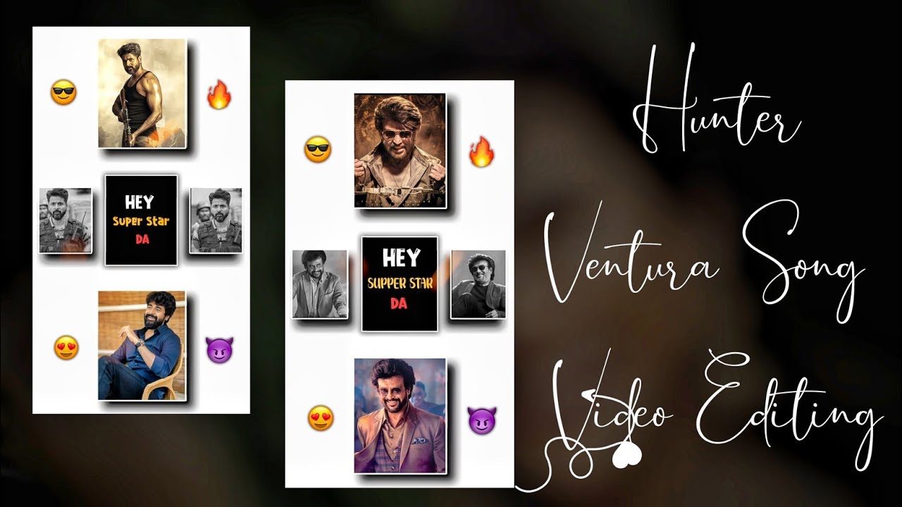 Hunter Vantaar Song Lyrics WhatsApp Status Video Editing in Tamil | 4 ...