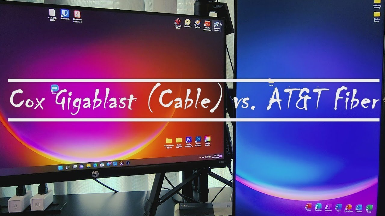 AT&T Fiber 2000 vs. Cox Gigablast - YouTube