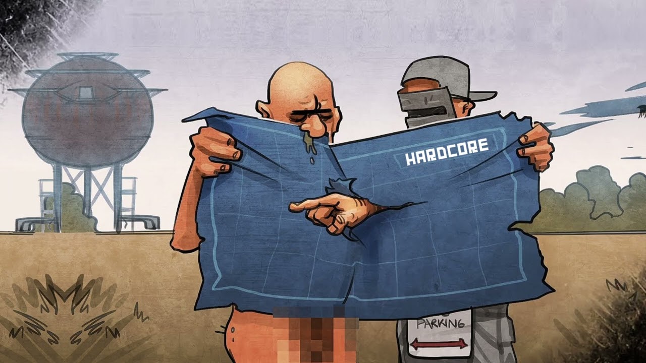 Rust (Hide Map) Hardcore - YouTube