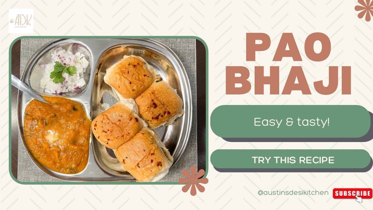 Pao bhaji recipe | pav bhaji - YouTube