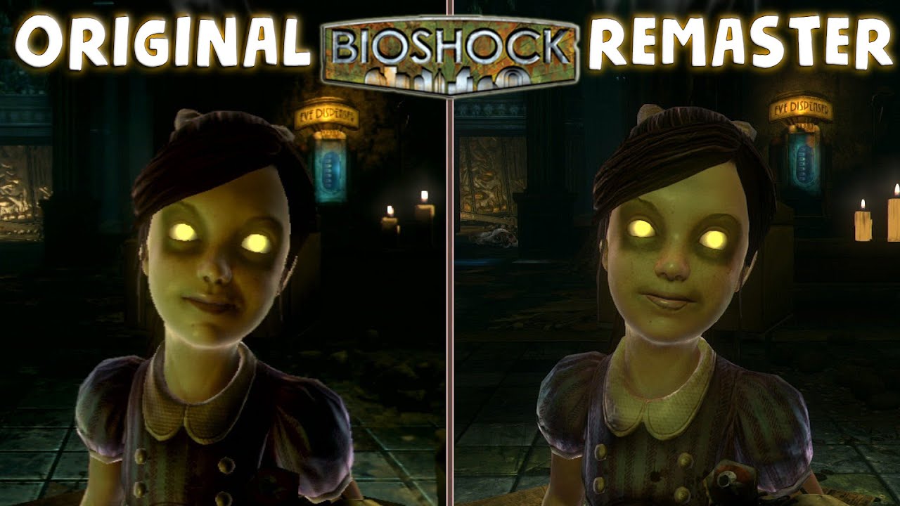BioShock - Original vs Remaster - Comparison - YouTube