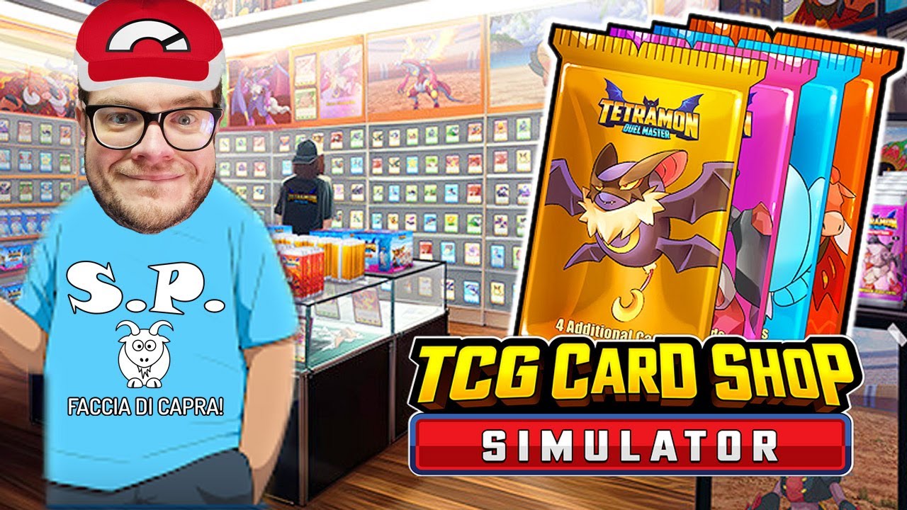 SBUSTIAMO E VENDIAMO CARTE TETRAMON! - TCG Card Shop Simulator - YouTube