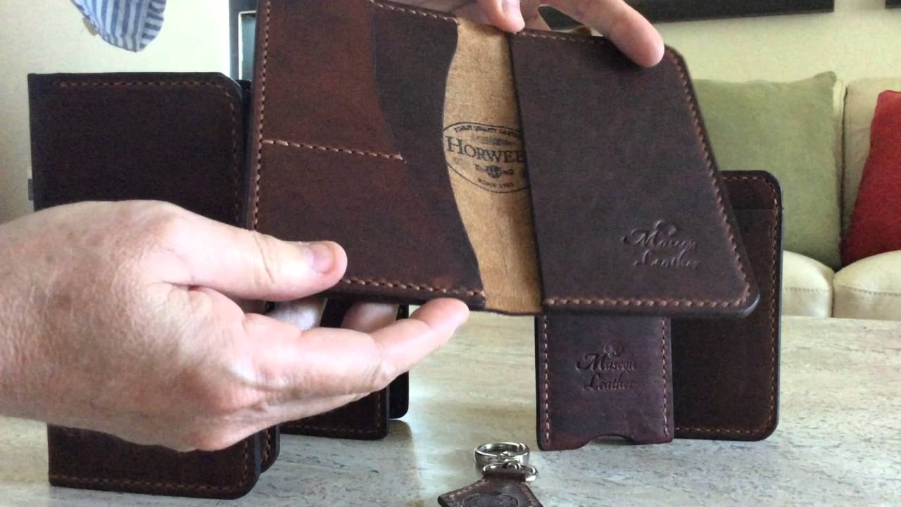 A review of Mascon Leather goods made by Artie Shell of Williamsburg VA ...