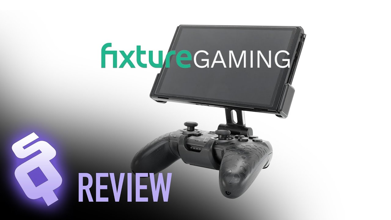 Fixture S2 Nintendo Switch OLED screen mount review - YouTube