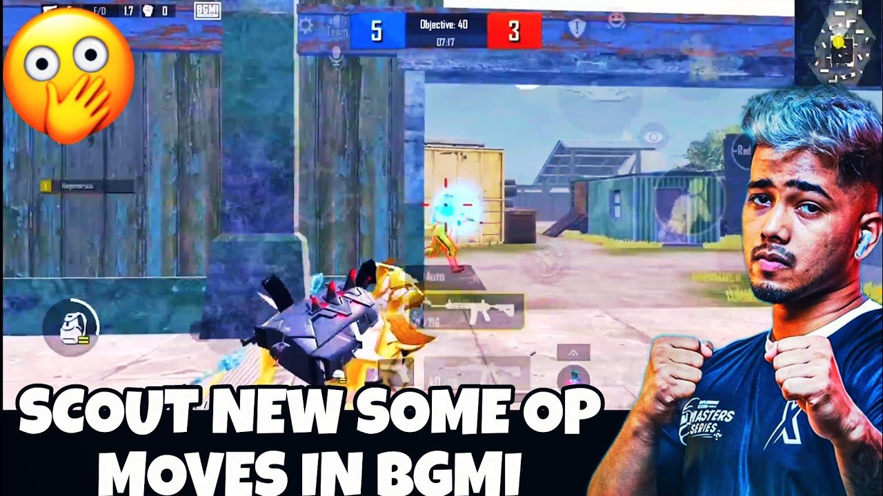 SCOUT Playing BGMI With 5Fingers😱 | SCOUT New Movement In BGMI ...