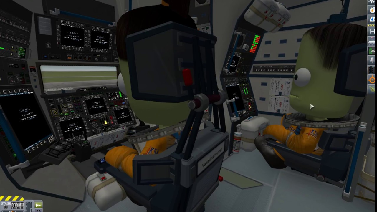 KSP. ALCOR Pilot's Adjustable Seat - YouTube