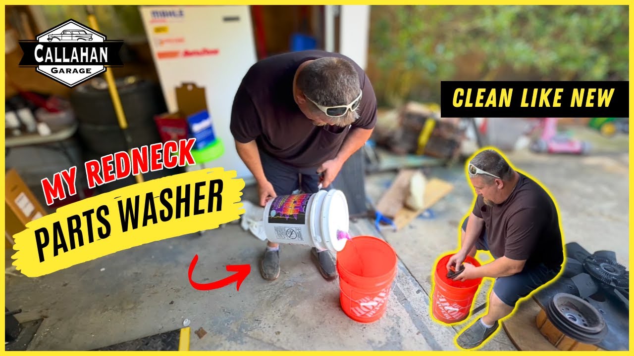 Redneck Parts Washer | Callahan Garage - YouTube
