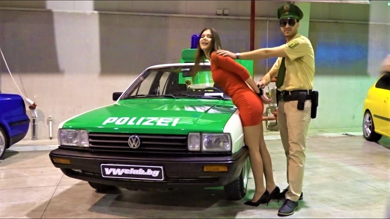German Police Car - Volkswagen Passat 32B Polizeiauto - VW Club Fest ...