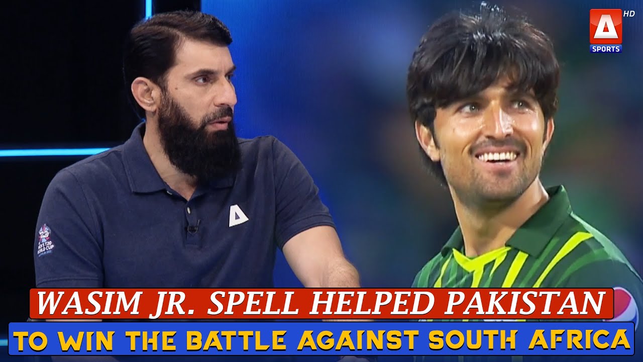 Wasim Jr. Is outstanding throughout this World Cup #MisbahUlHaq # ...