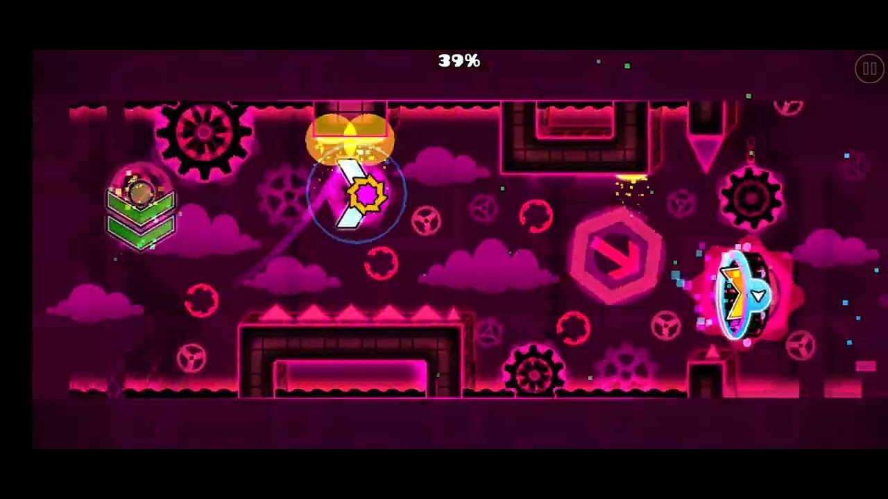 Dark paradise geometry dash - YouTube