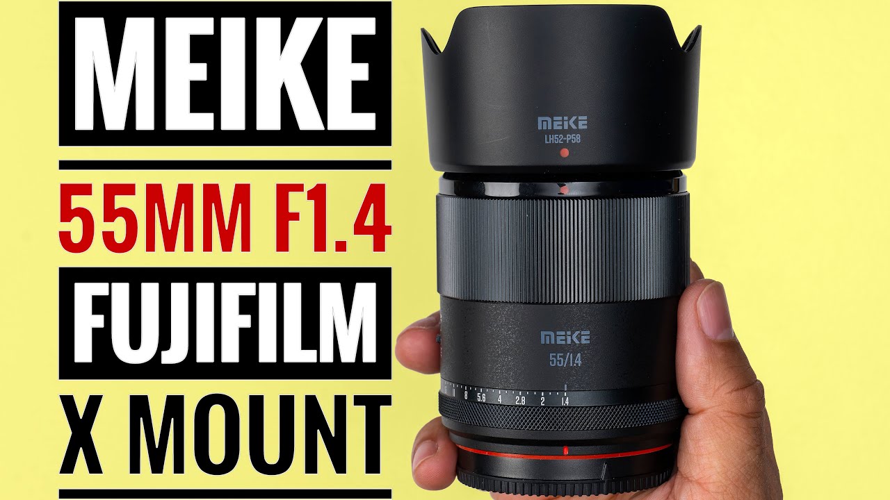 Meike 55mm f1.4 Fujifilm X Mount - YouTube